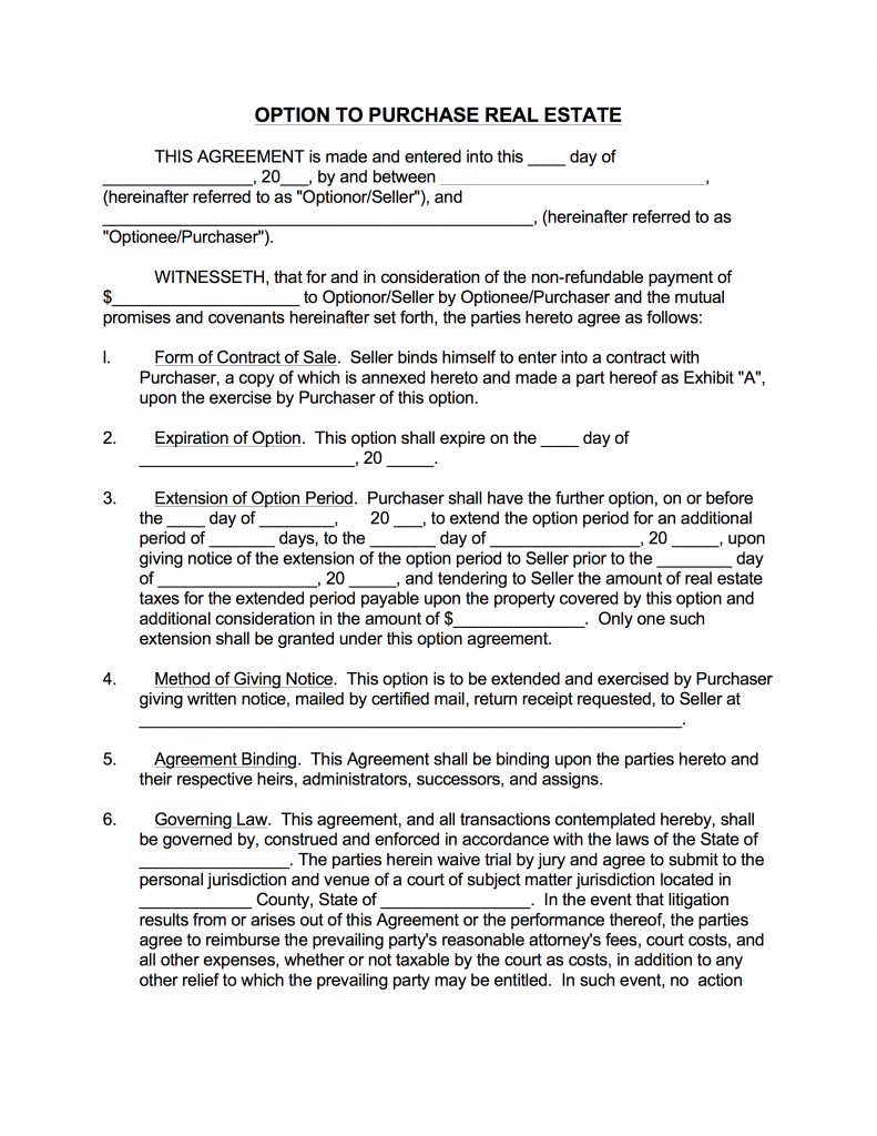 Understanding And Negotiating Rent To Own Contracts
